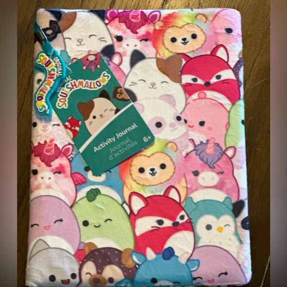 Squishmallows | Other | Nwt Squishmallows Plush Activity Journal With ...
